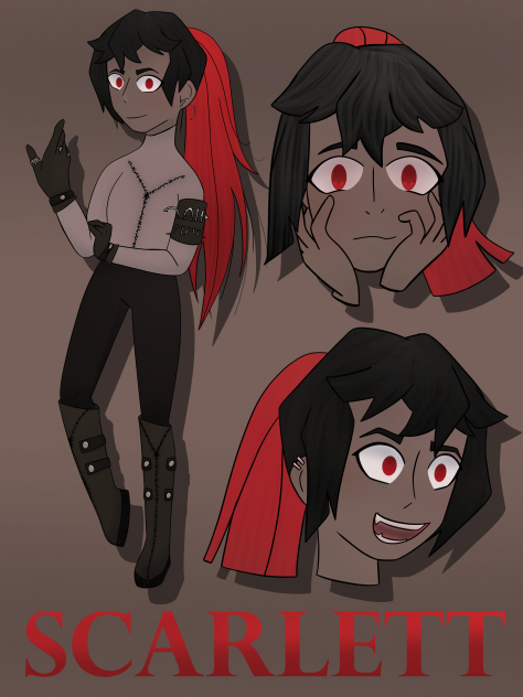 Scarlett (Assassin OC)_ - ibisPaint