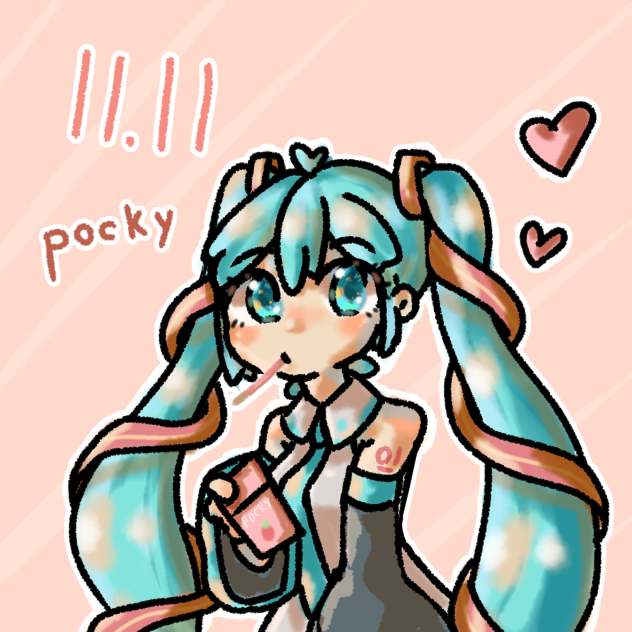 pocky miku - ibisPaint