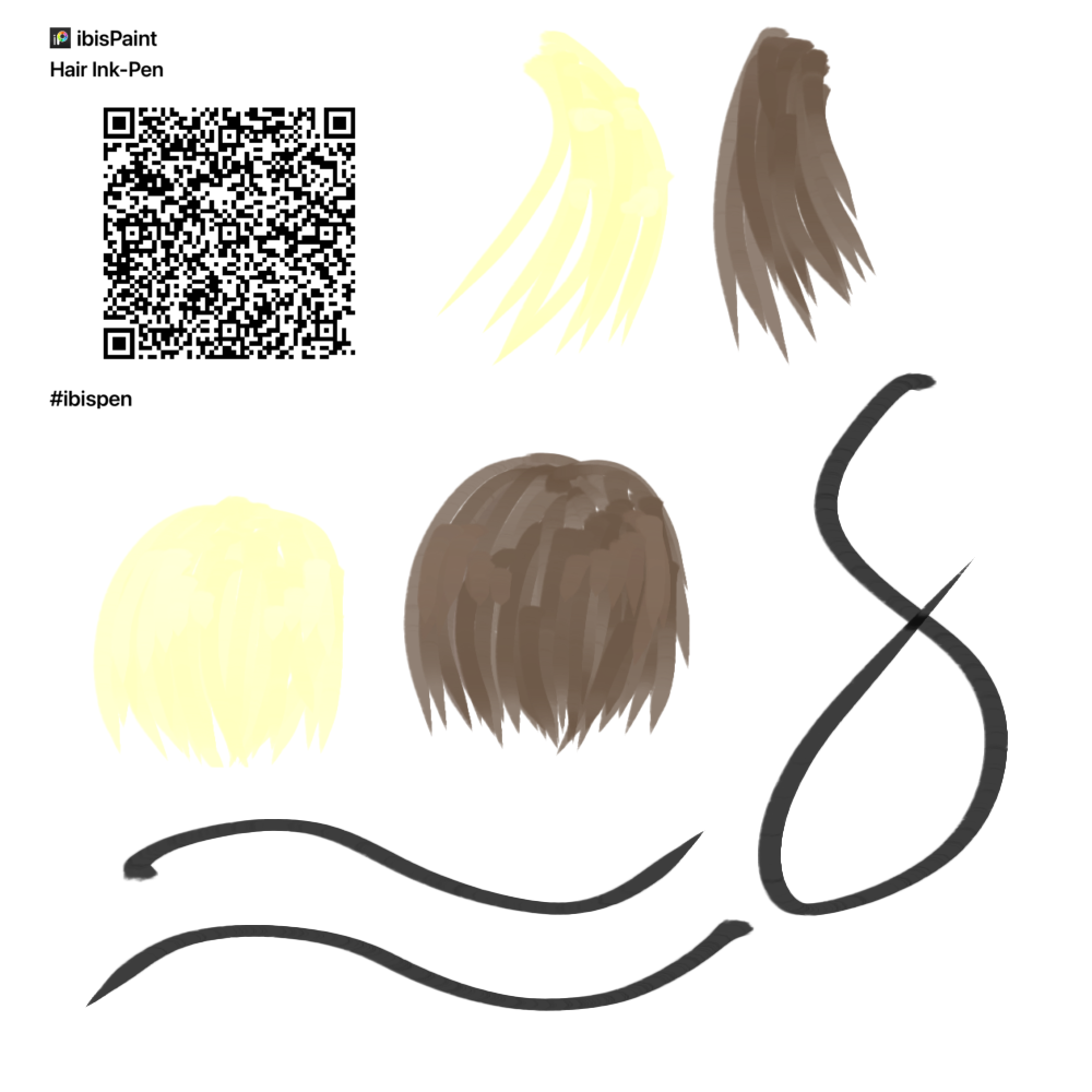 Hair Ink-Pen - ibisPaint