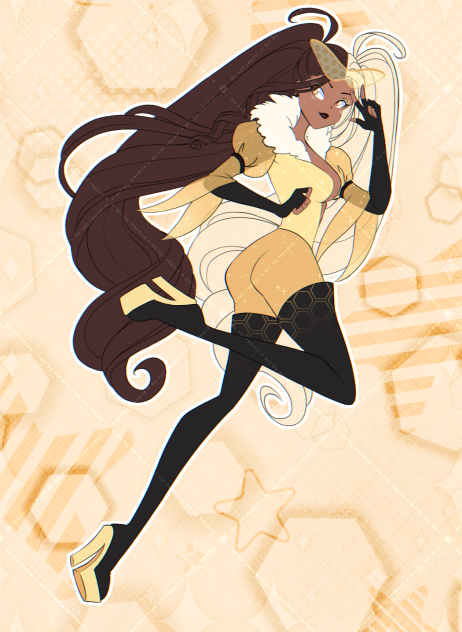 Bee girl - ibisPaint