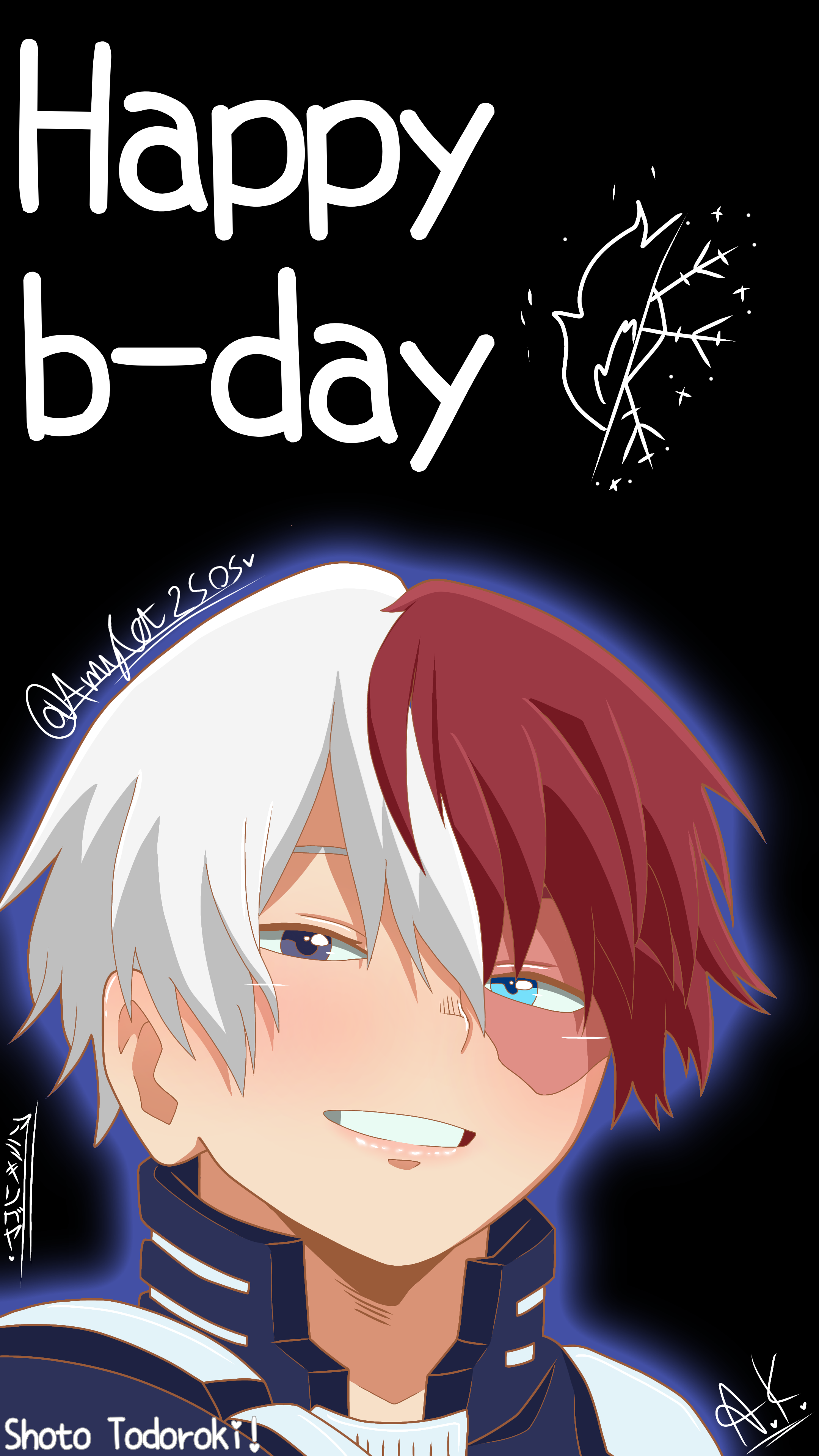 Happy B-day Todoroki Shoto! - ibisPaint
