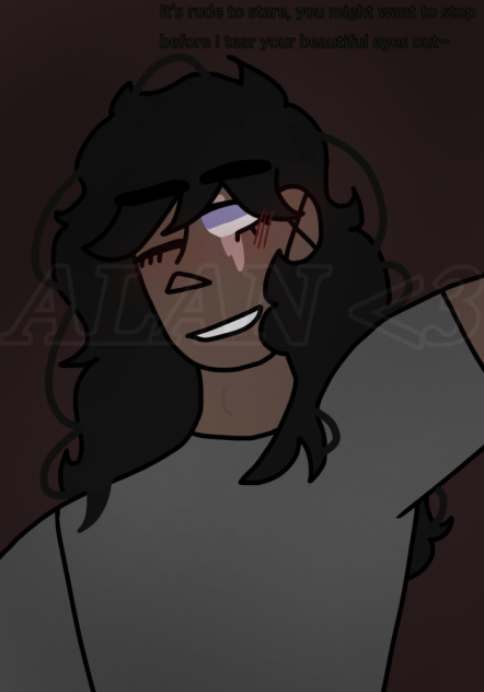 GO AWAY STINKY EMO MAN 😡 - ibisPaint