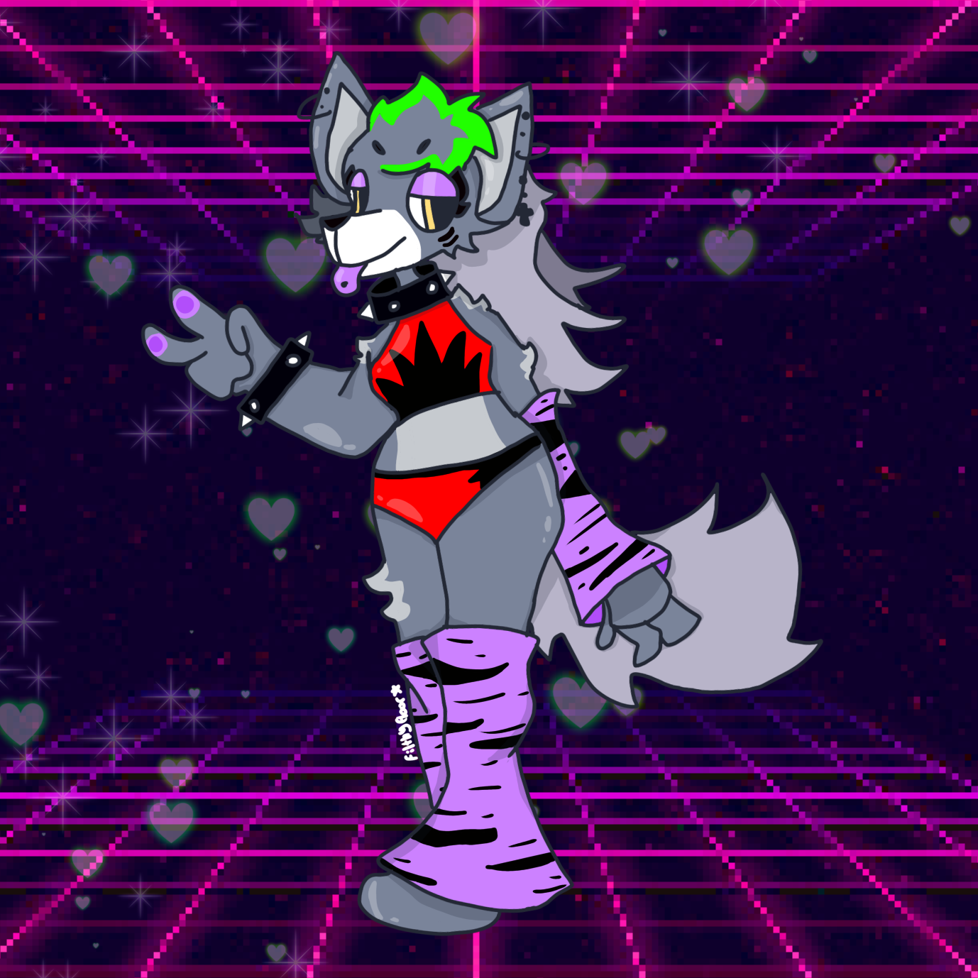 Roxanne (Roxy) FNAF SB - ibisPaint