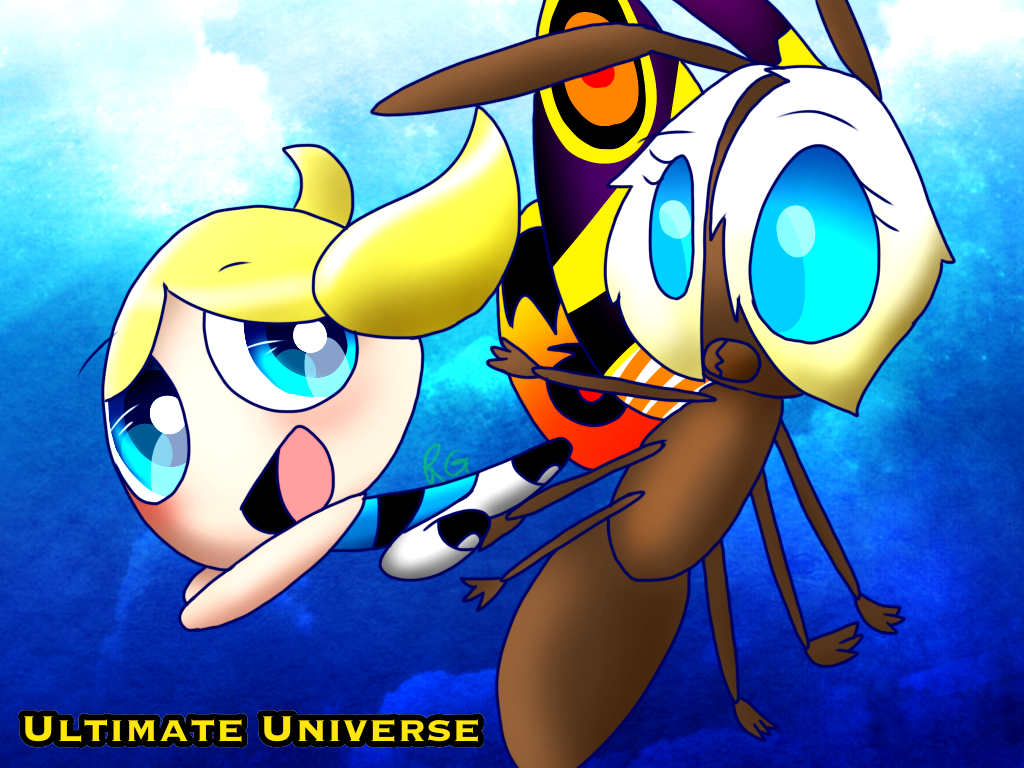 Bubbles and Mothra - ibisPaint