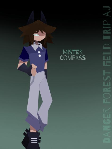Mr Compass - Danger Forest field trip AU - ibisPaint