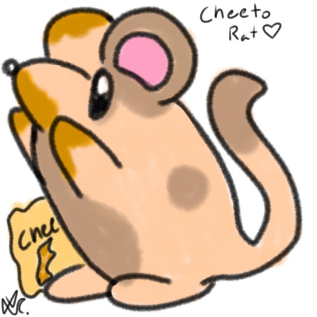 cheeto rat 🐀 🧀 - ibisPaint