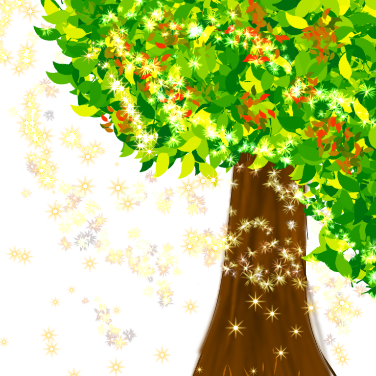 shiny tree 🌲🌲 - ibisPaint