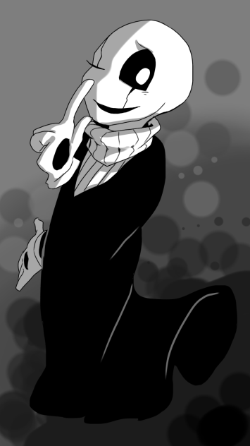 [UT]Gaster - ibisPaint