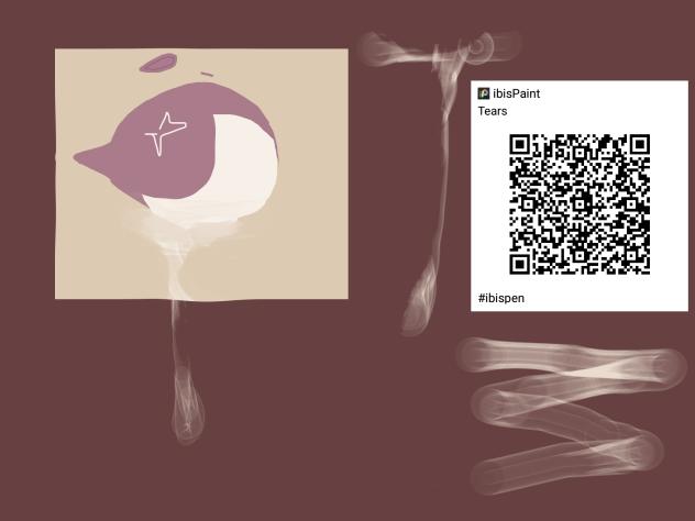 Improved Tears brush - ibisPaint