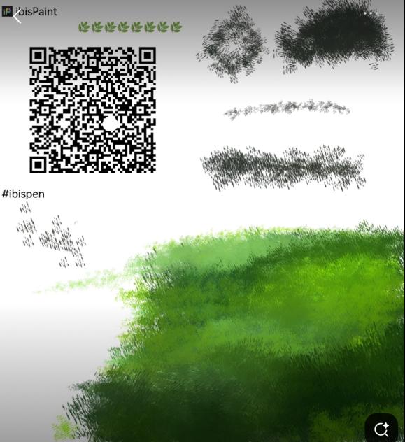 Grass Brush !NOT MINE! - ibisPaint