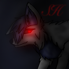Internal suffering-making a wolf - ibisPaint