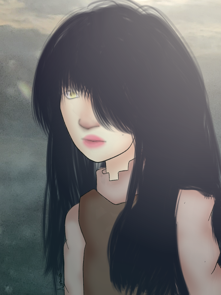 Asteria but with her hair down - ibisPaint