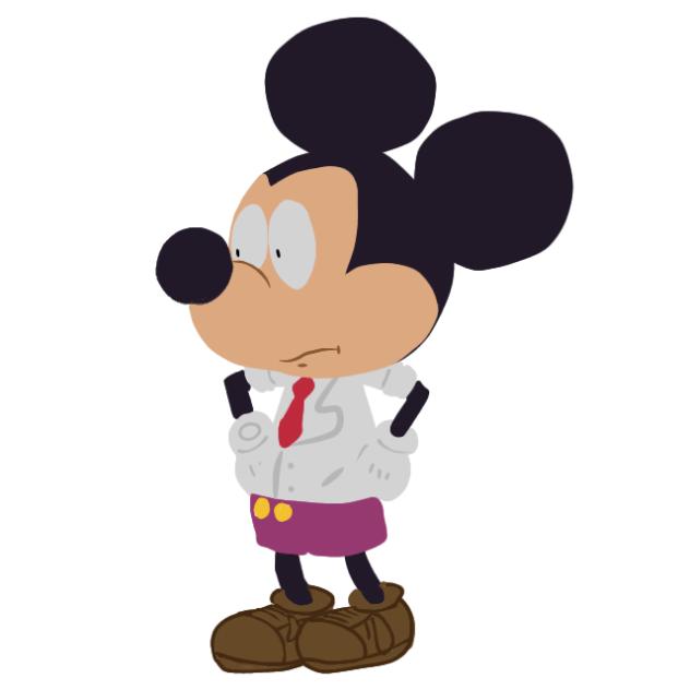 south park mickey mouse fnf sprite - ibisPaint