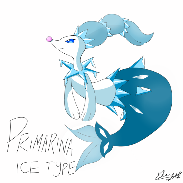 Primarina ICE Type - ibisPaint