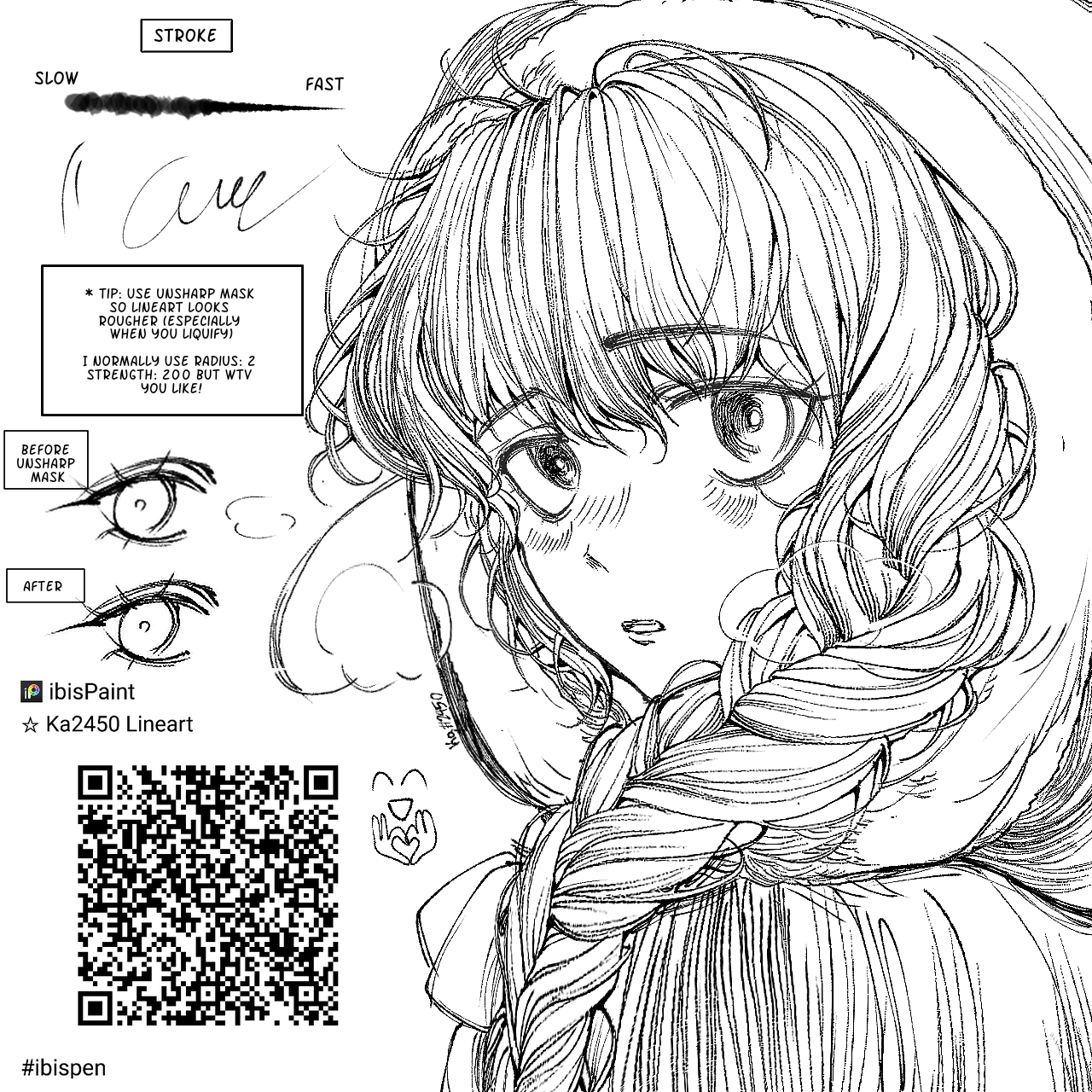 Lineart Brush - ibisPaint