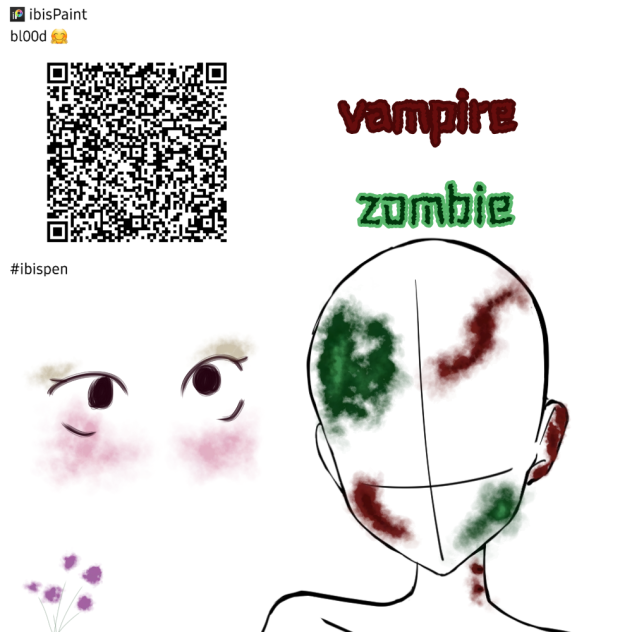 Bl00d brush .zombie Bl00d - ibisPaint