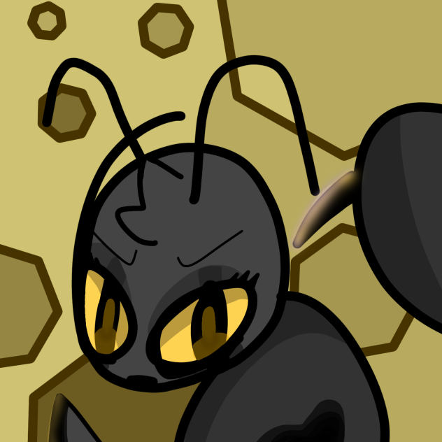 a mix of insects and bugs together - ibisPaint