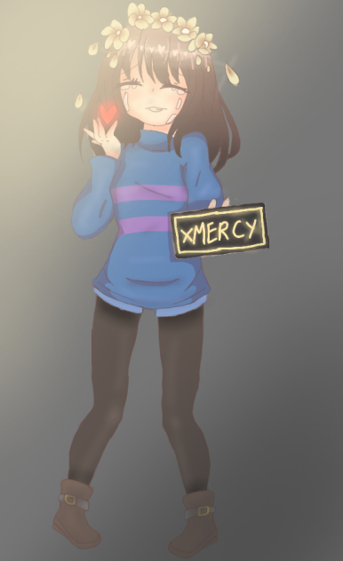 Speedpaint Undertail Frisk - ibisPaint
