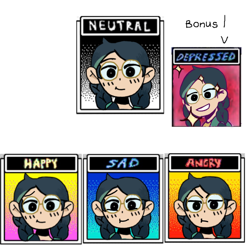 Willow emotion sheet - ibisPaint