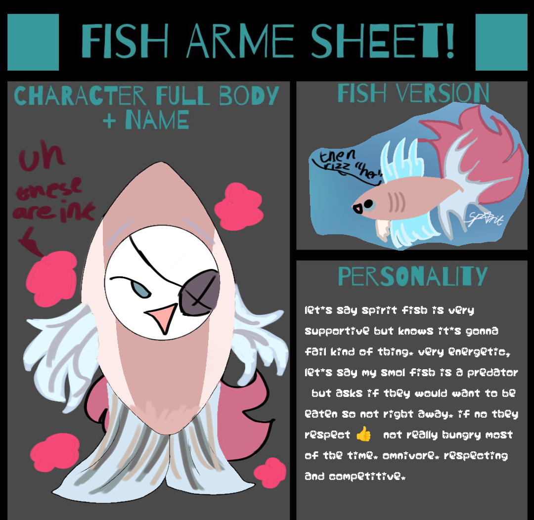 fish arme MAUHAHAHAHAH - ibisPaint