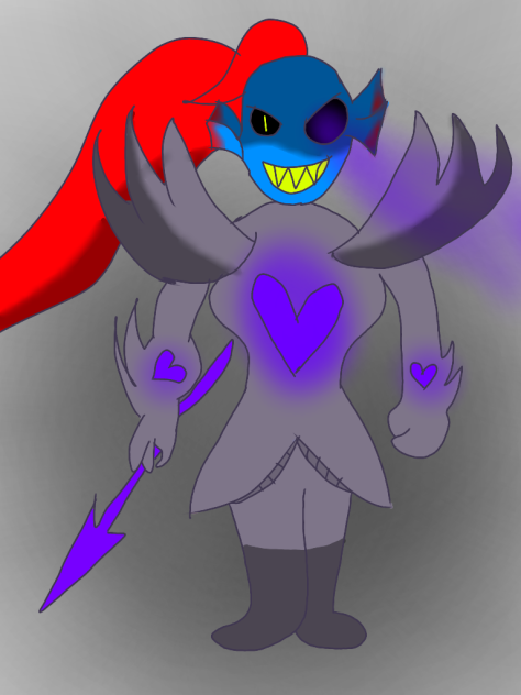 undin de undyne de violetale - ibisPaint