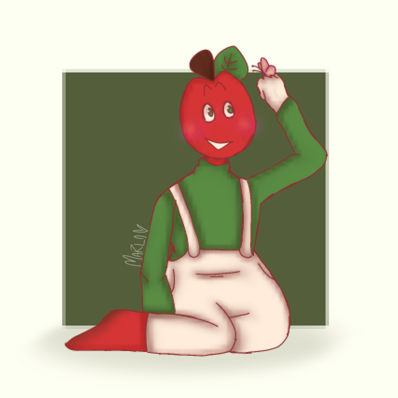 Andy the Apple - ibisPaint