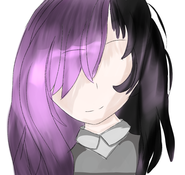 💜Half,Half🖤 - ibisPaint