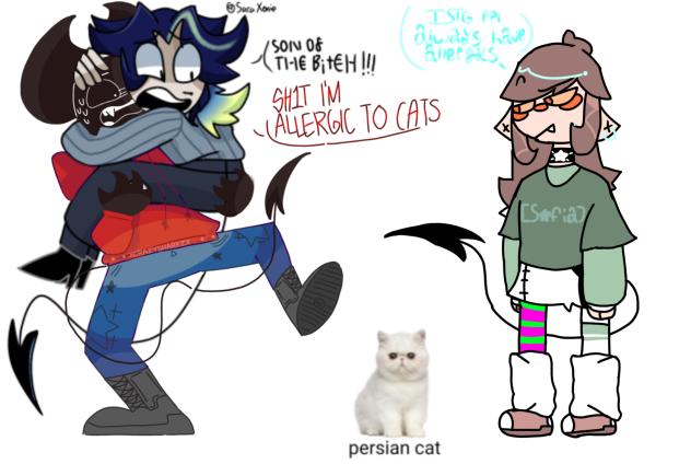 Collab of persisan cat - ibisPaint
