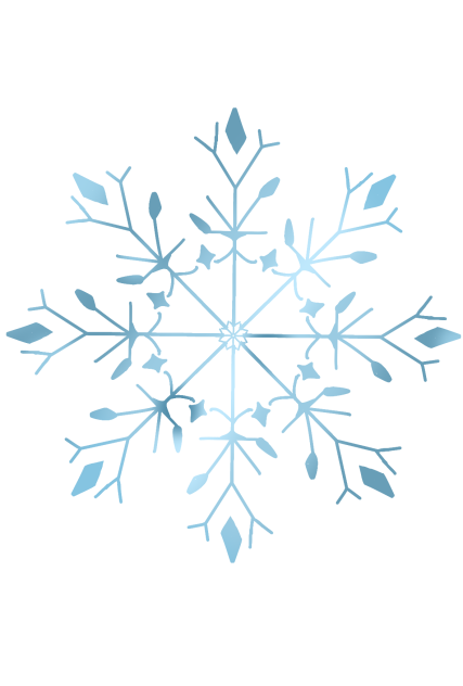 Crystal winter snow flake - ibisPaint