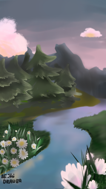 Mountain - ibisPaint