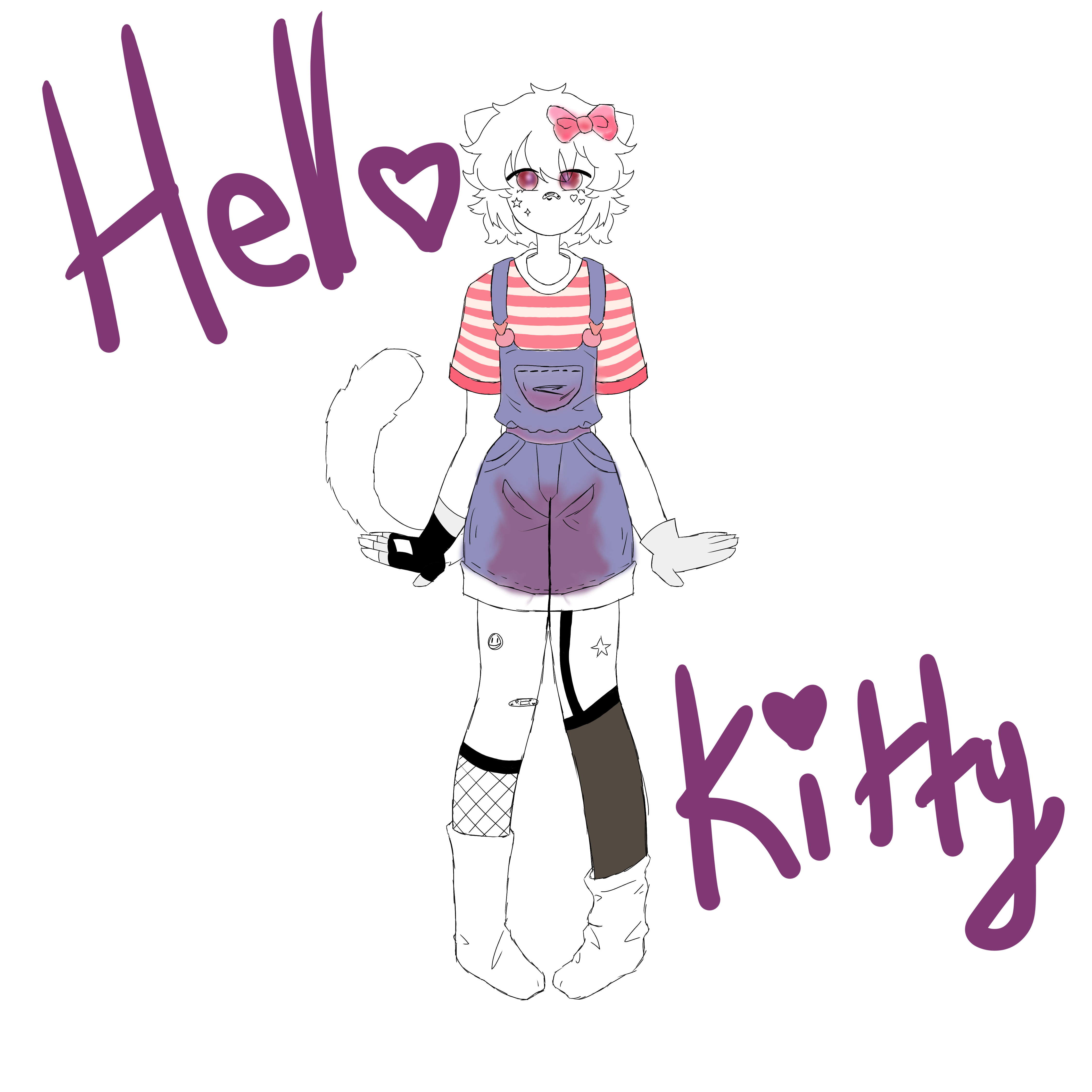 Hello kitty fanart - ibisPaint