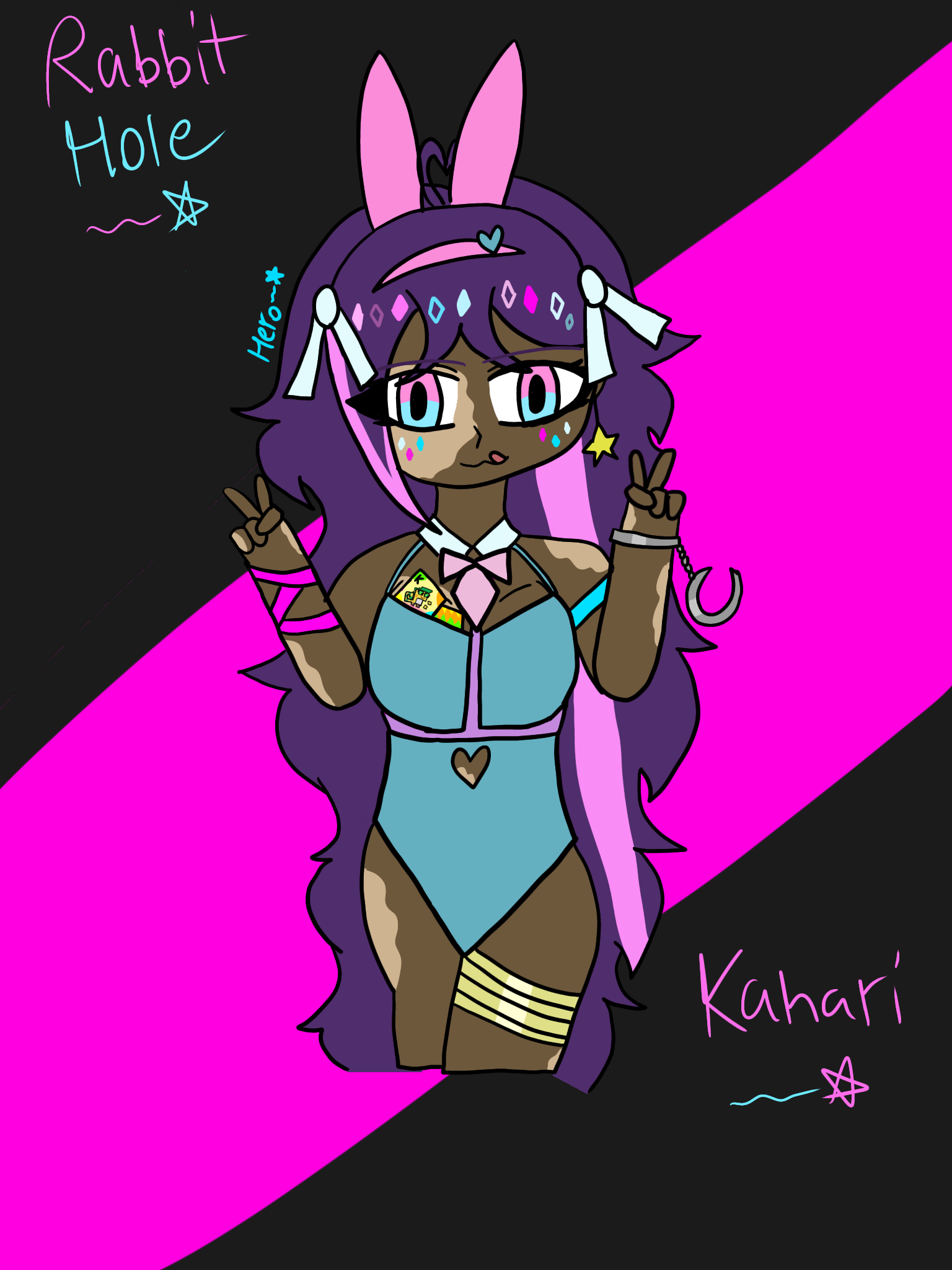 Kahari but make it rabbit hole - ibisPaint