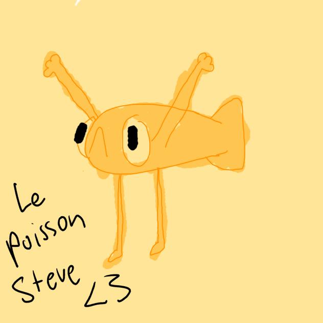 le poisson steve - ibisPaint
