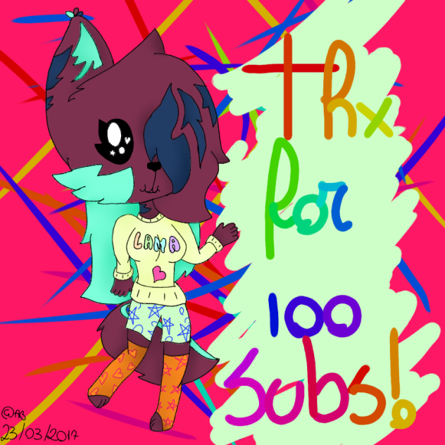 Speedpaint #14- THX FOR 100 SUBS!!! - ibisPaint