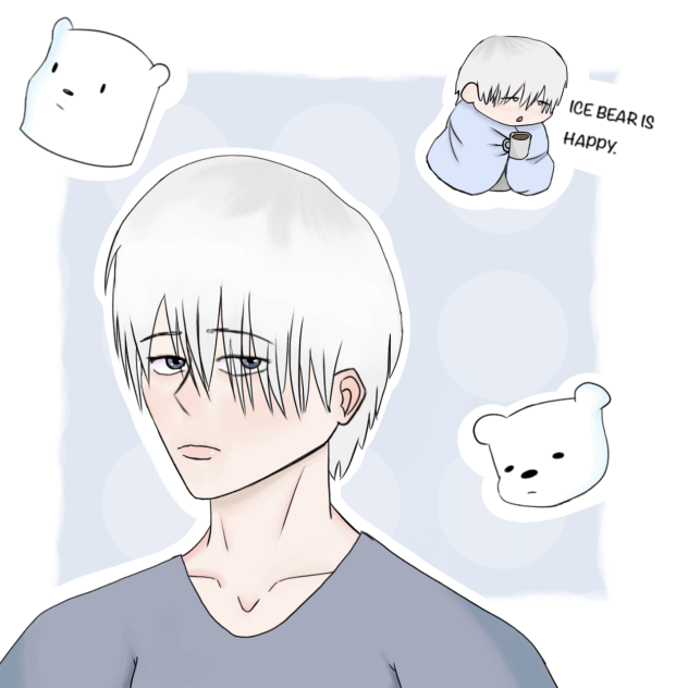 Ice bear human version ^^ - ibisPaint