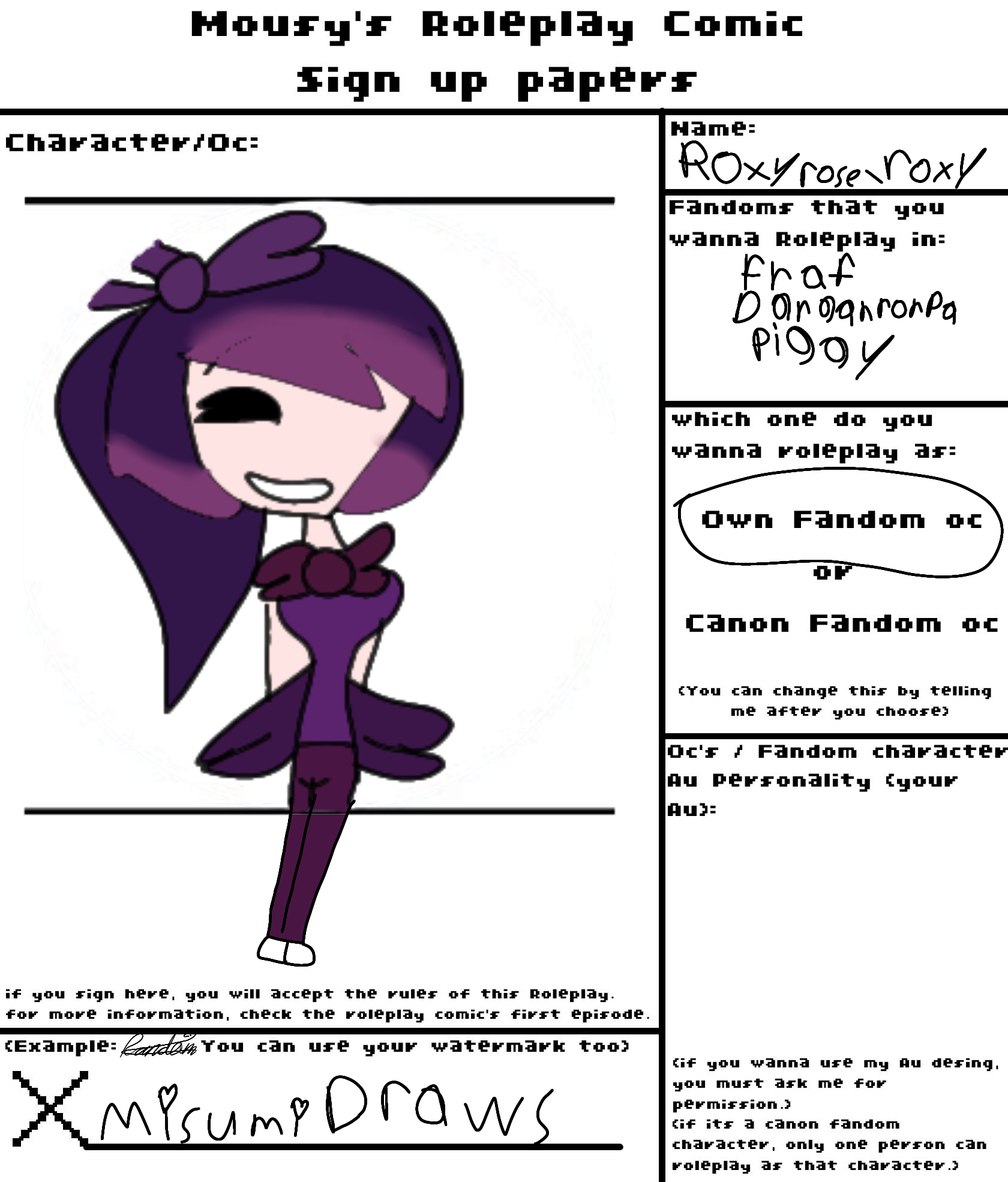 for mousys role play comic - ibisPaint