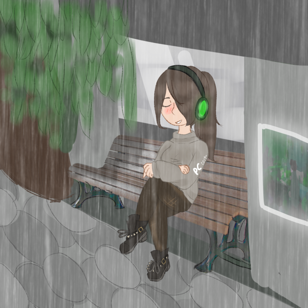 ♫𝓻𝓪𝓲𝓷𝔂 𝓭𝓪𝔂♫ - ibisPaint