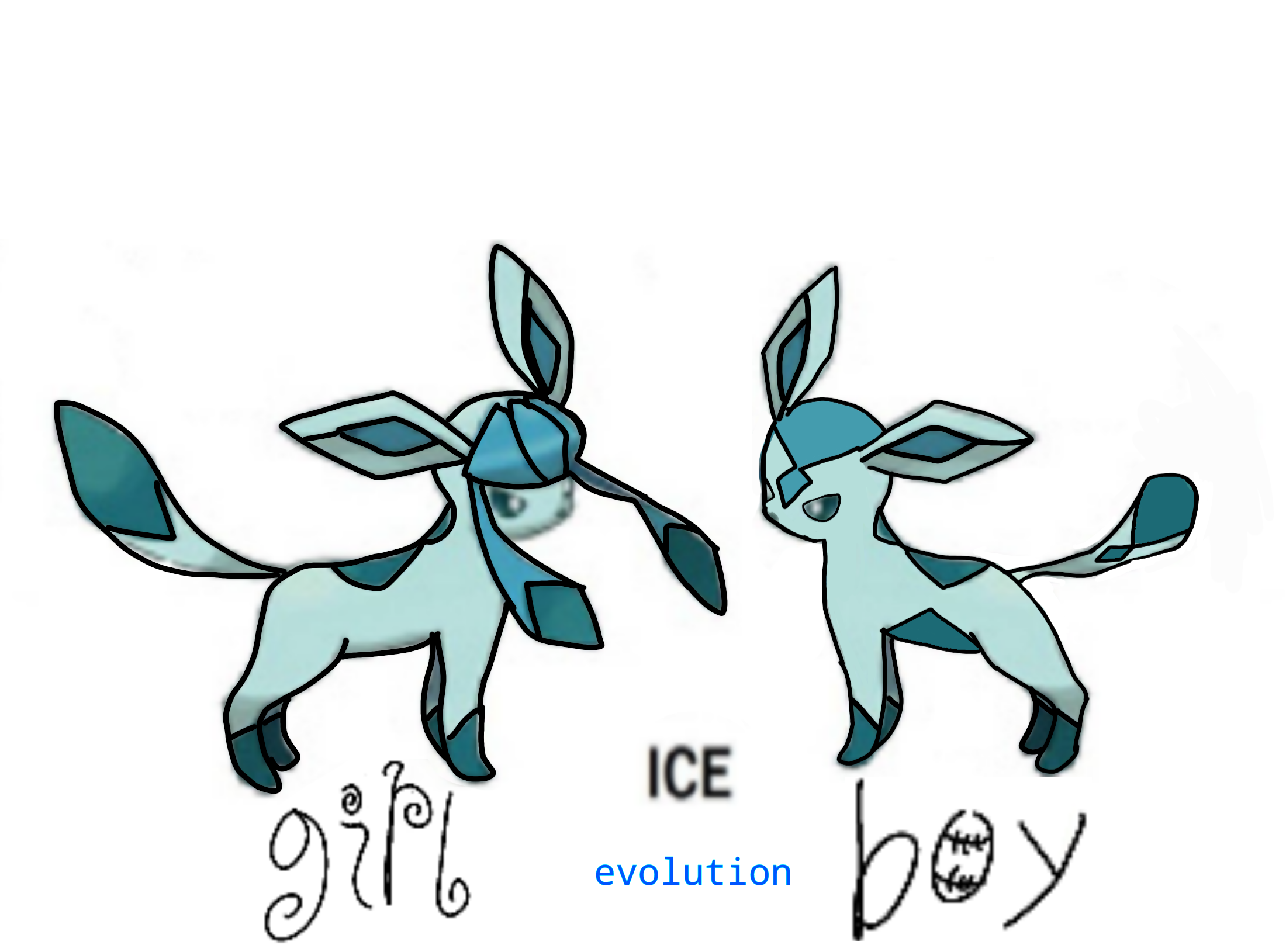 eeVee evolution - ibisPaint