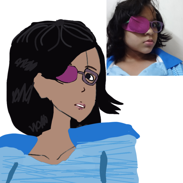 Drawing my irl self - ibisPaint
