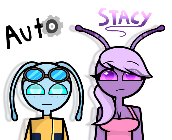auto and Stacy - ibisPaint