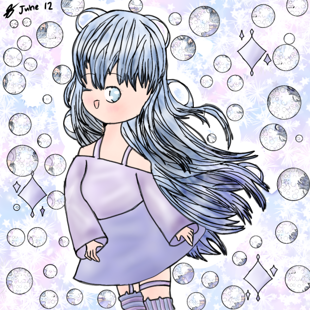 Bubbles - ibisPaint
