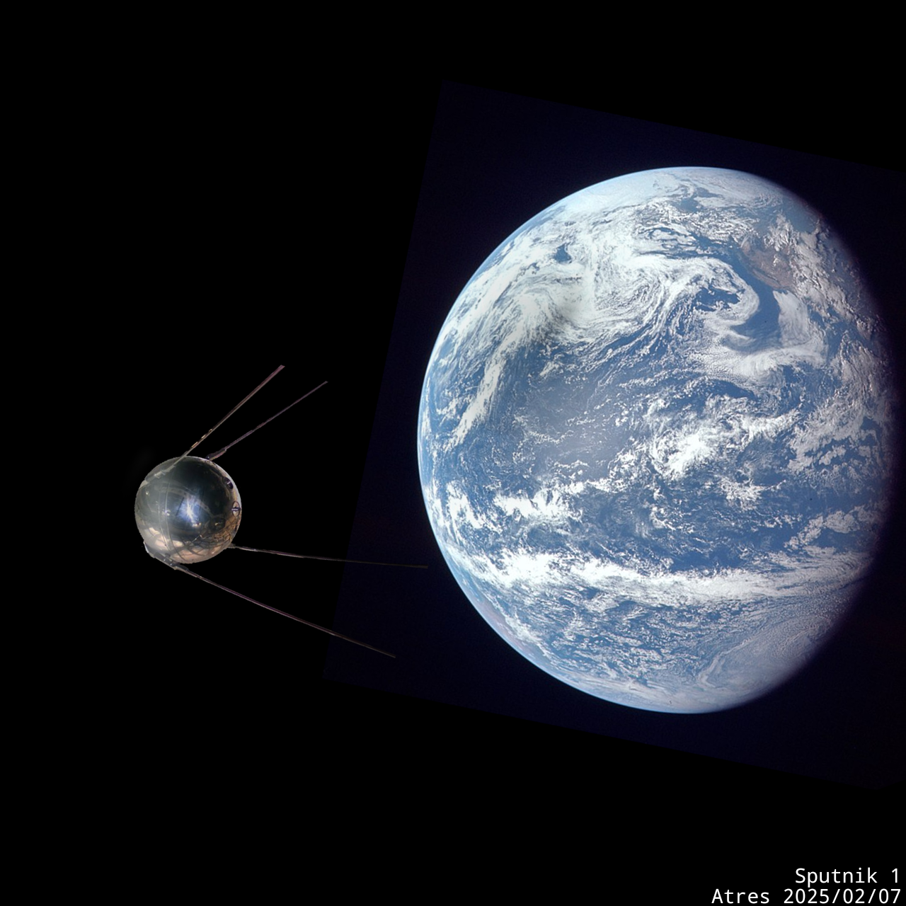 Sputnik 1 - ibisPaint