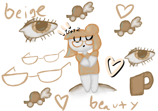 Beige beauty - ibisPaint
