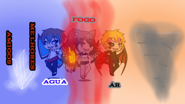 melhores amigos - ibisPaint