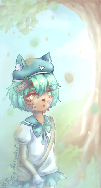 cat messenger - ibisPaint