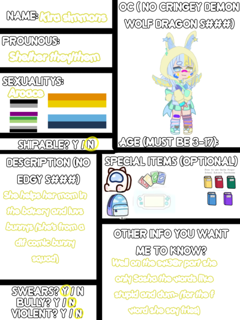 oc sheet! - ibisPaint
