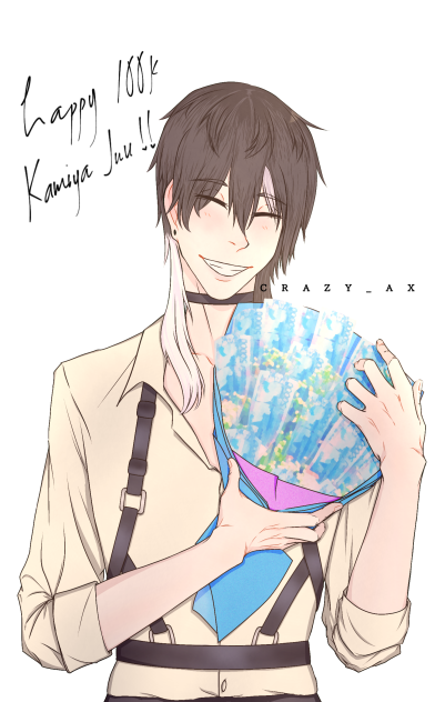 Kamiya Juu 100k celebration FanArt - ibisPaint