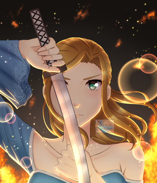 Brittany for shoujo_scribbles on IG - ibisPaint