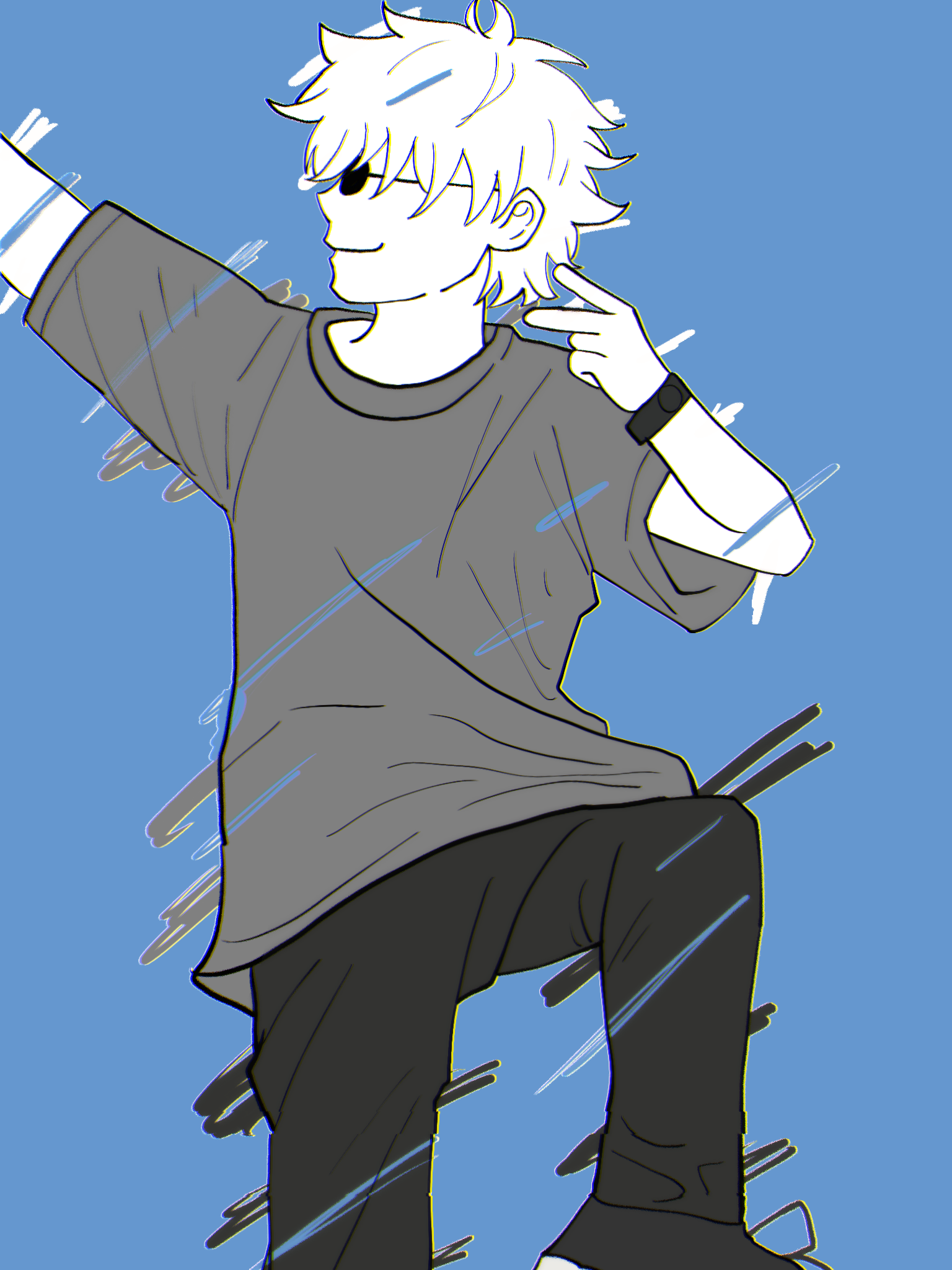 pose study 😄 - ibisPaint