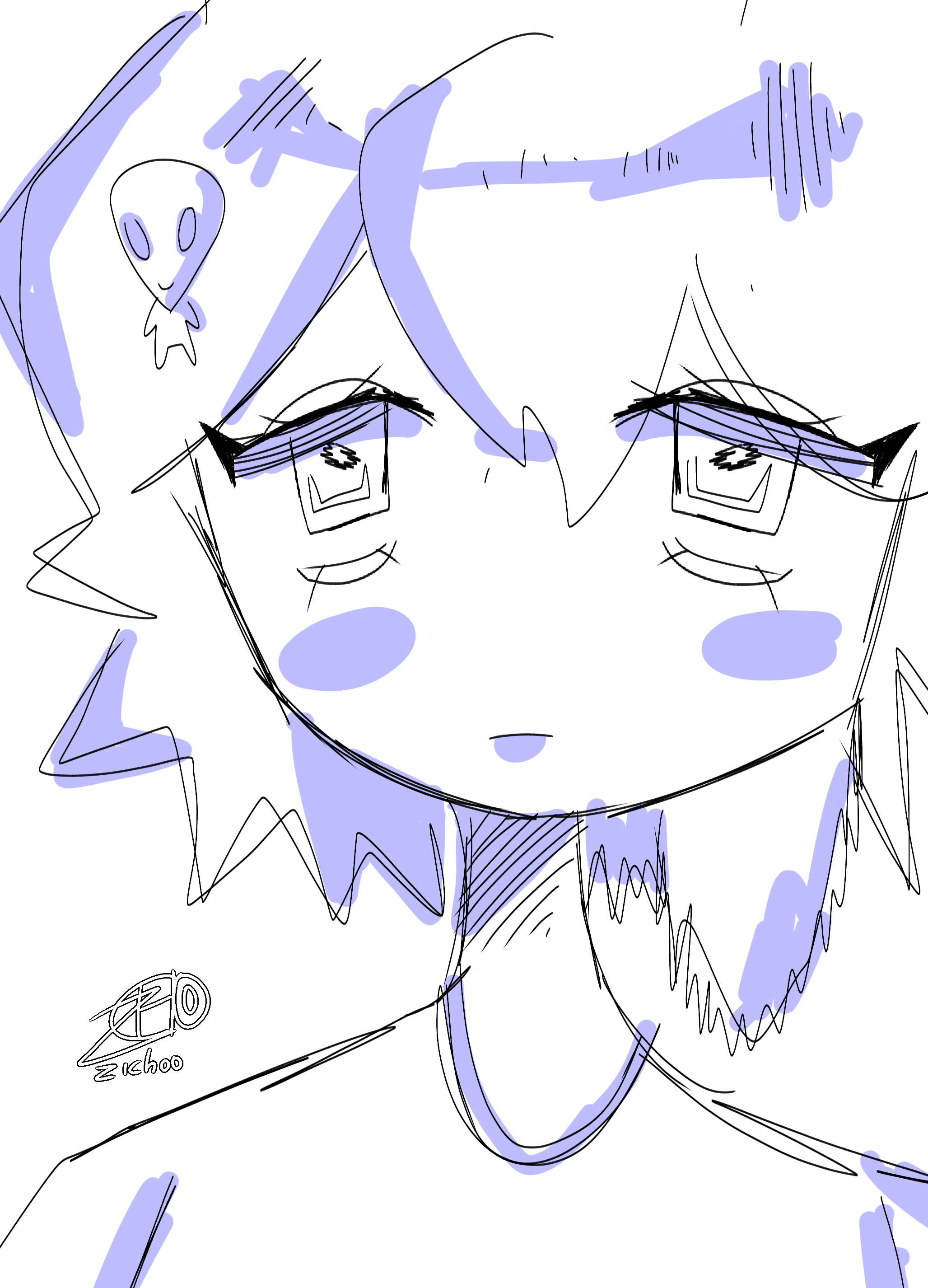 this is going to be my oc for now - ibisPaint